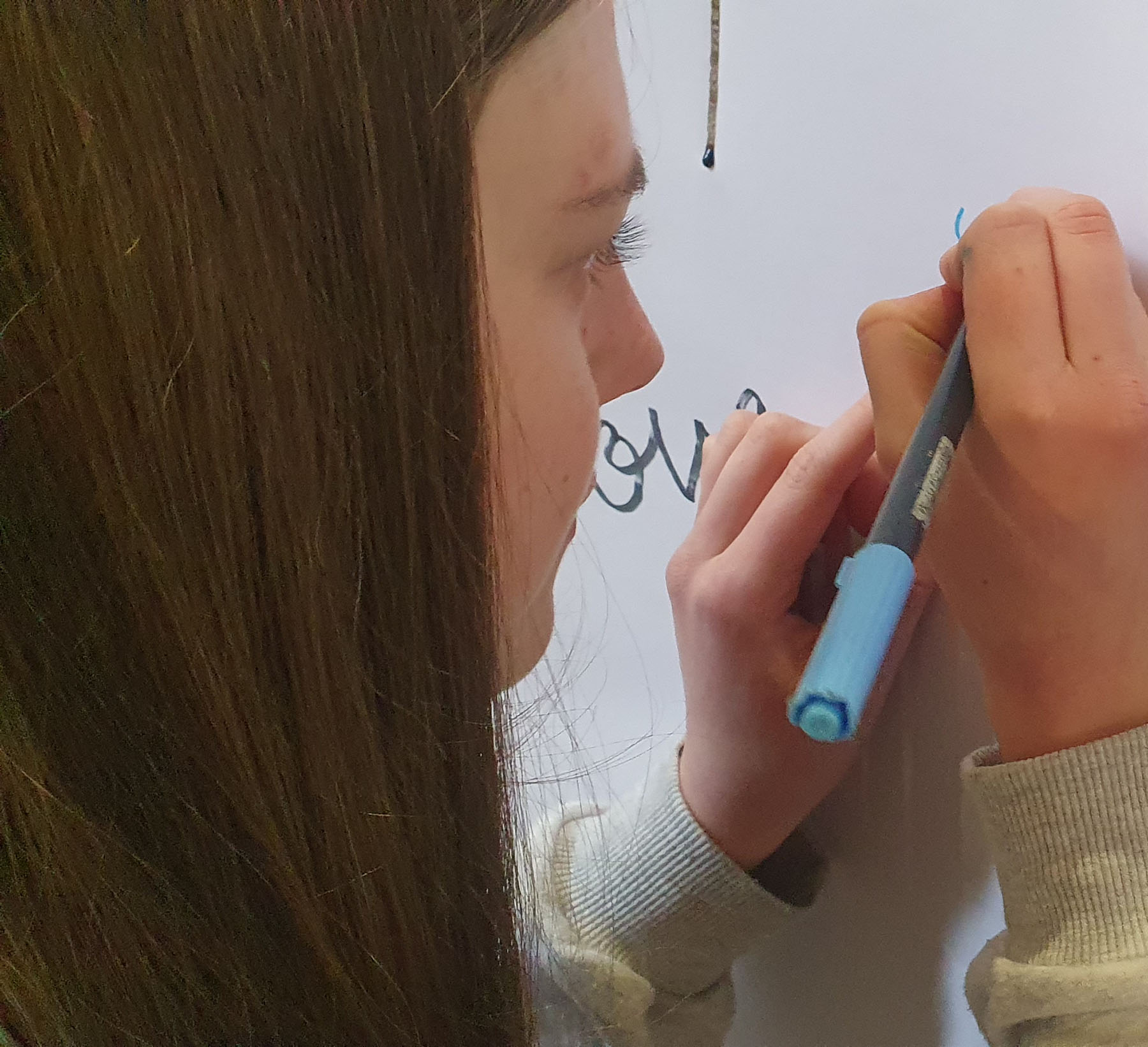 writing on walls | Blueway Art Studio